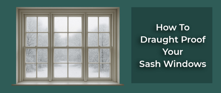 Draught Proofing Sash Windows | Reddiseals